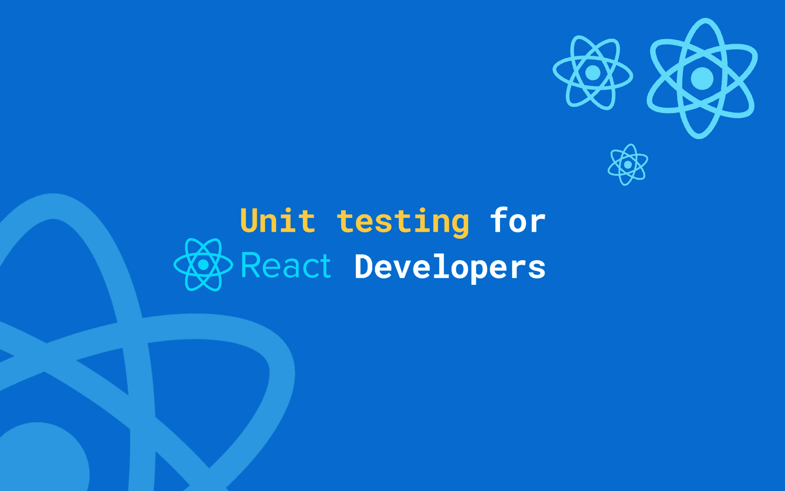 Unit Testing React What You Need To Know Felix Gerschau